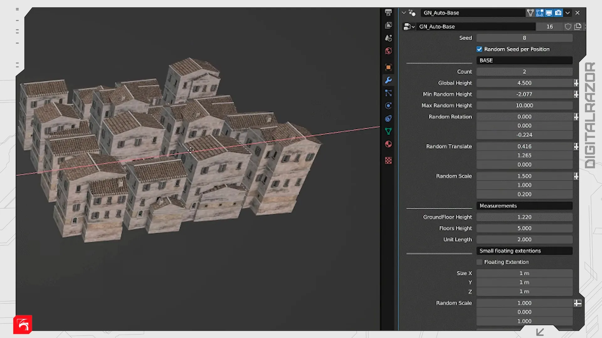 Процедурное моделирование: Blender, Houdini, Substance 3D Designer