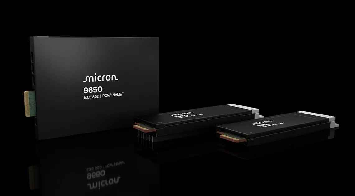 Micron 9650 — первые PCI-E 6.0 SSD для серверов
